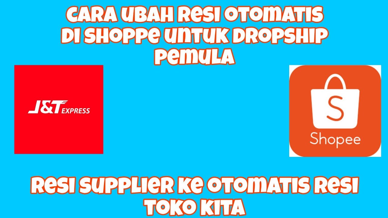 cara dropship shoppe ke shoppe resi otomatis tanpa wa tanpa chat cs ...