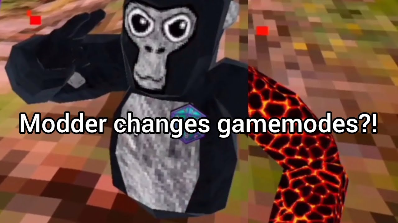 Gorilla Tag Modder changes gamemodes?! - YouTube