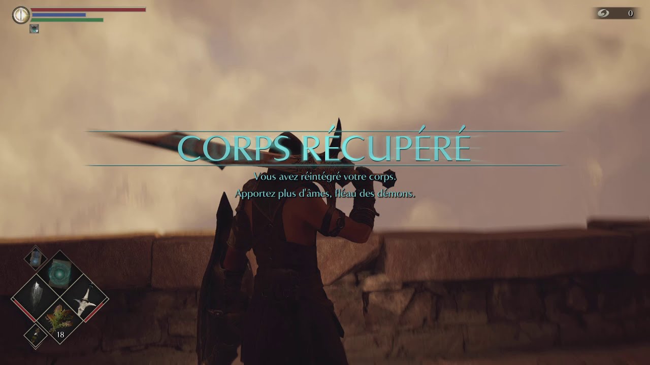 Demon's Souls redevenir humain sans consommer une pierre bleu - YouTube