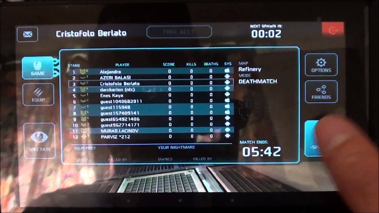 test de la tablette gametab on de chez bigben - YouTube