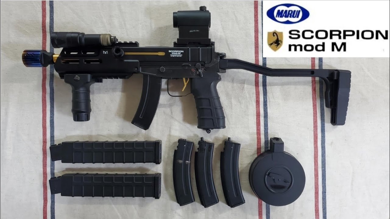 marui scorpion mod.m - YouTube