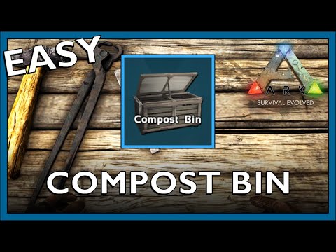 How To Craft A Compost Bin In Ark Survival Evolved - YouTube