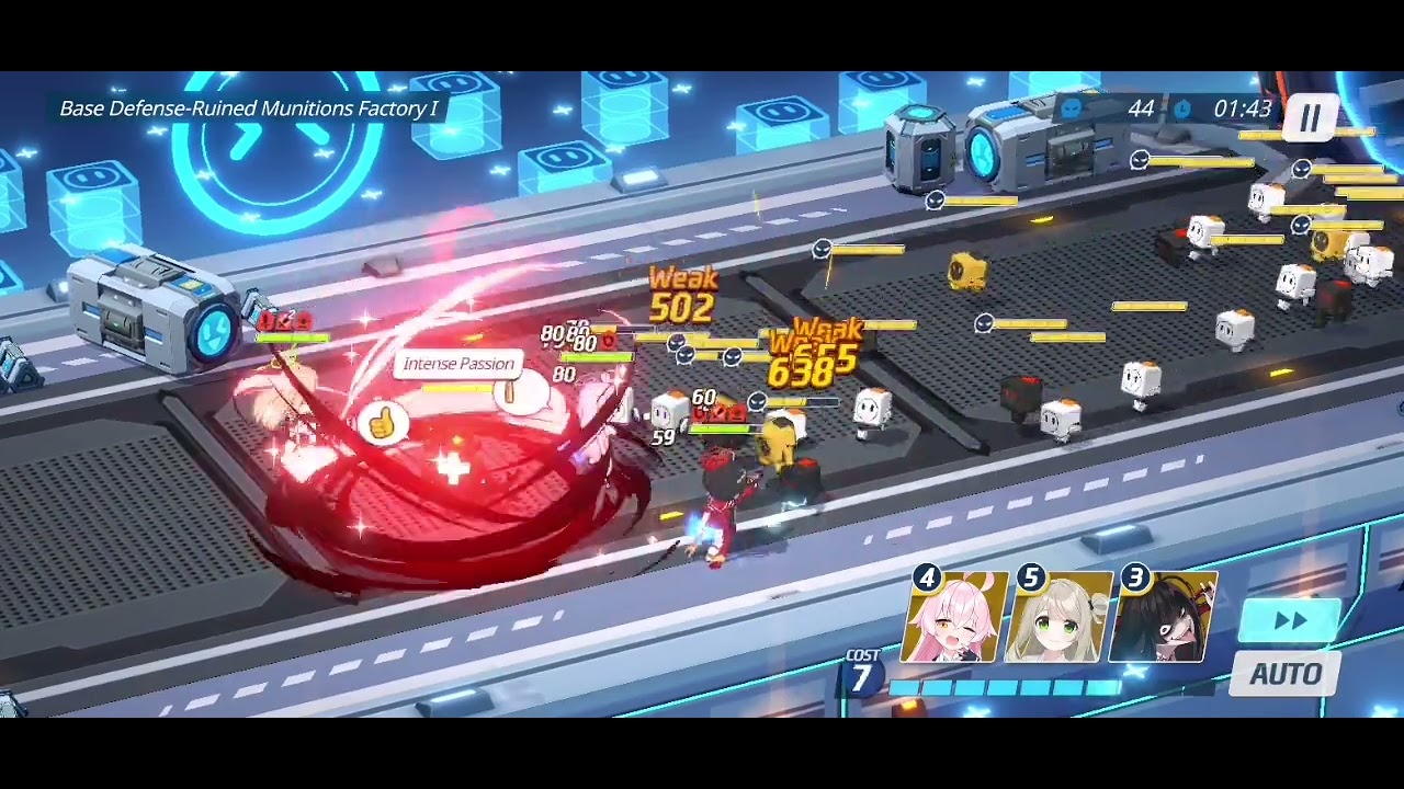 Blue Archive - Base Defense stage 9 | Tsurugi is the best - YouTube