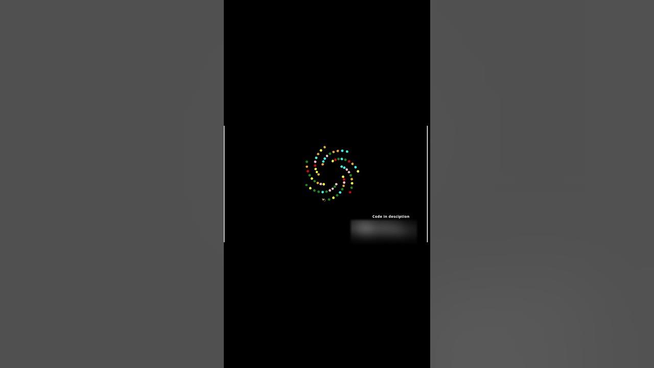 Spiral short Python #shorts - YouTube