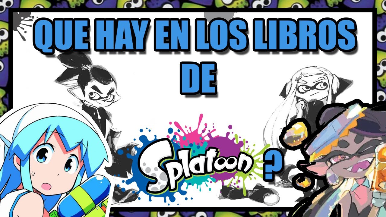 Que Hay en los Libros de Arte de Splatoon? - YouTube