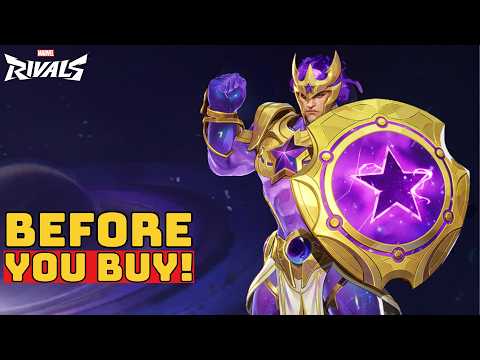 Captain America Astral Aegis Skin Showcase - Marvel Rivals | Before You Buy