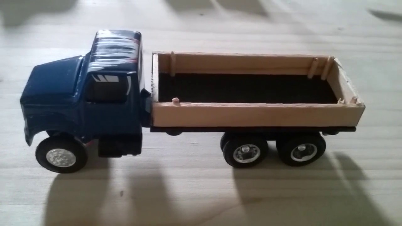 Custom 1/64 Ertl truck! - YouTube