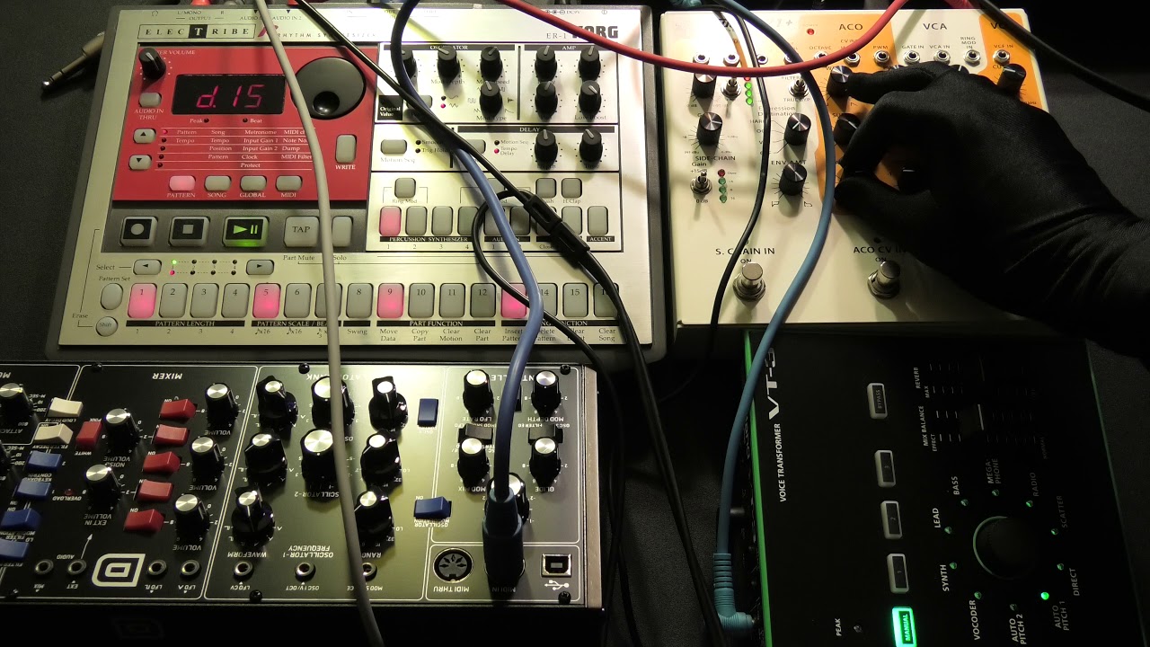 Get to The Chopper! [ Drum Circle Collab ] Electribe ER1 etc Take 1 s2 ...