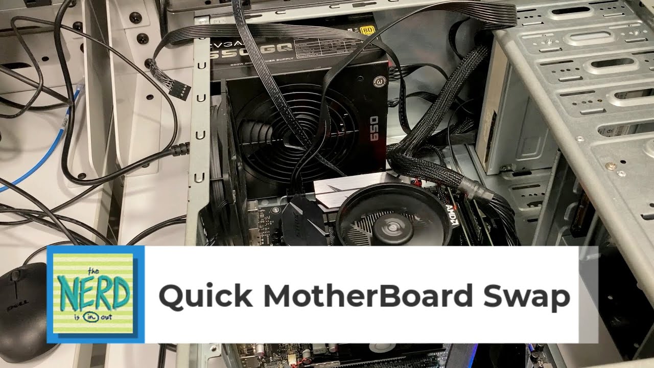 Quick Motherboard Swap - YouTube