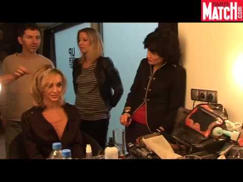 Making of Helene de Fougerolles Paris Match