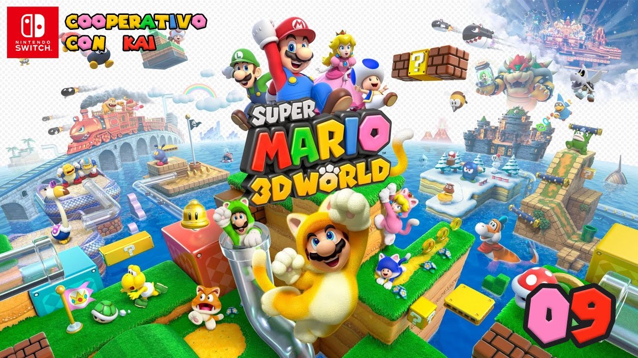 09 - ¡De bronca con Bronco! - Super Mario 3D World [Switch] [Coop con ...