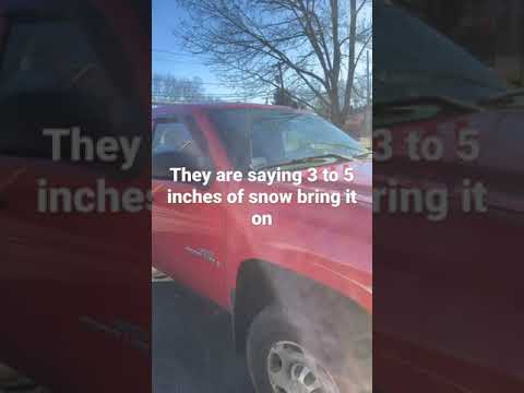 Snow plowing #snow #plow