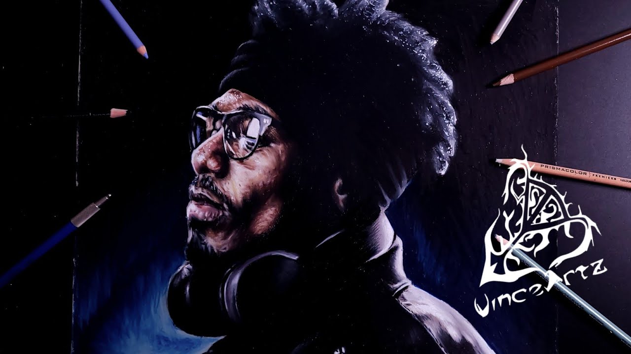 Drawing Nick Cannon in Realism - YouTube