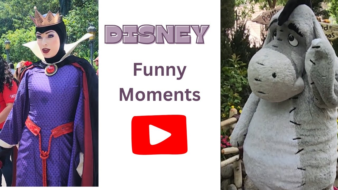 Viral Evil Queen at Disneyland and Funny Character Interactions! - YouTube