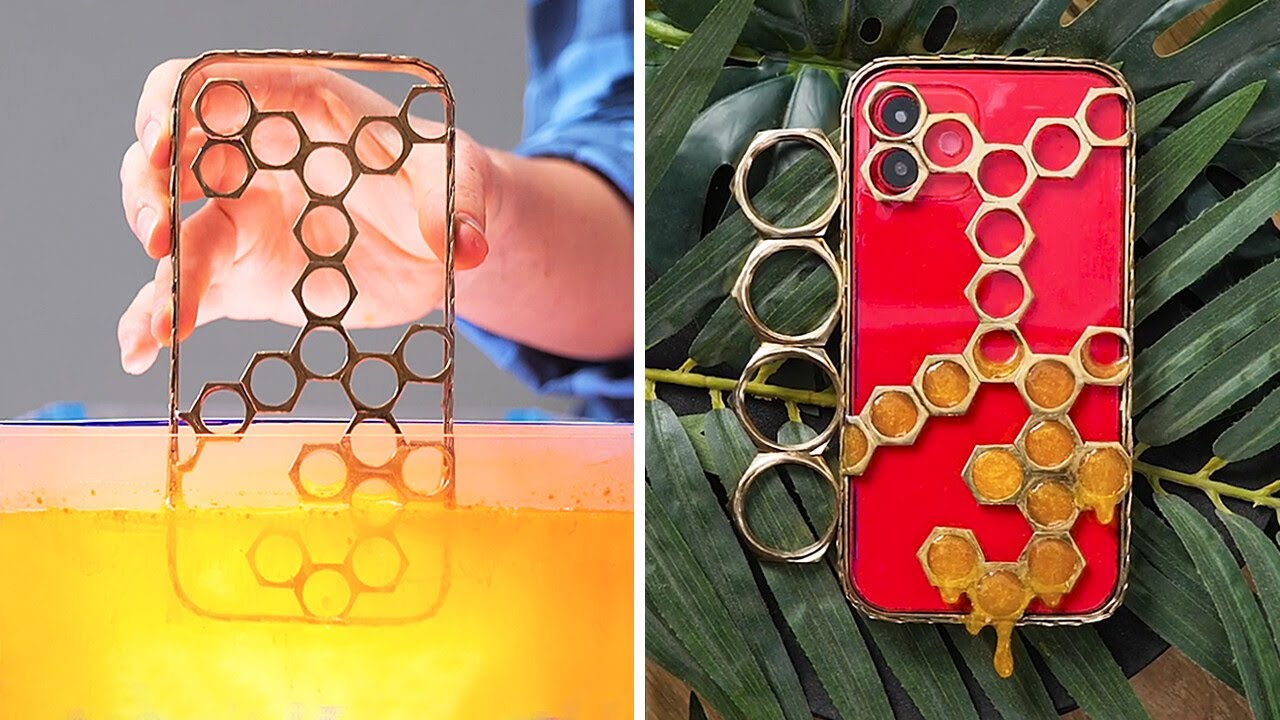 5 Unique phone cases ideas with unexpected materials - YouTube