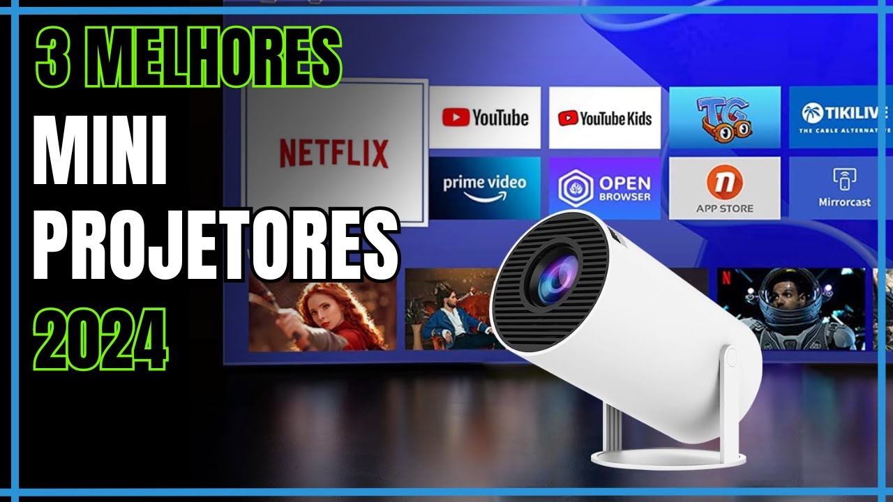 3 Melhores Mini Projetores de 2024: Veja Nossas Recomendações! Projetor ...