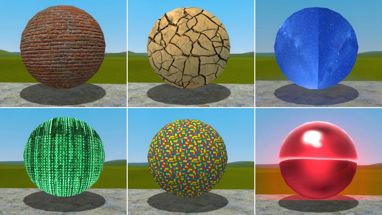 BALL GAMES Bosket Boll and Succer Boll ALL MATERIAL (3D NextBots) - YouTube