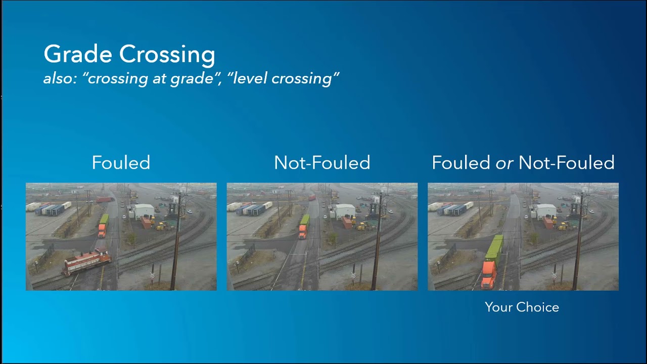 Detect Railroad Grade Crossing Fouling with GeoAI DEMO ONLY - YouTube