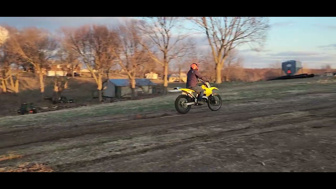 1999 Suzuki RM125 First Ride After Rebuild and Break in. - YouTube