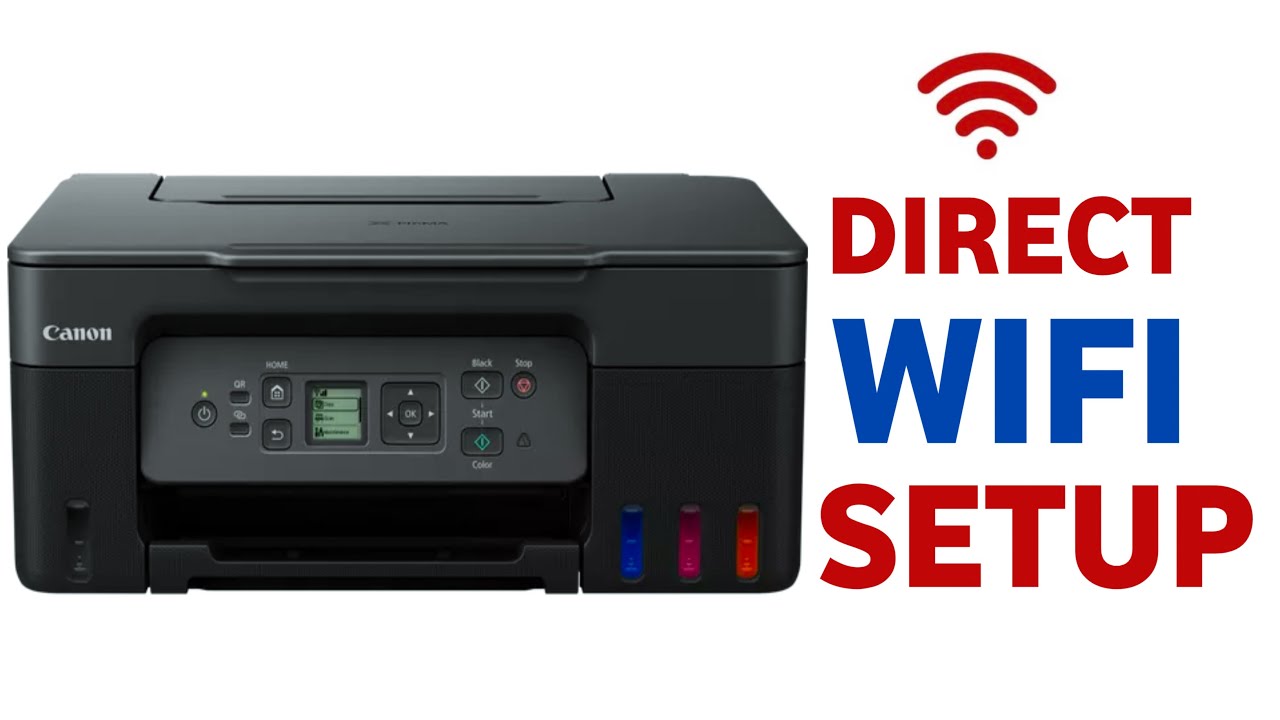 Canon G3470 WiFi Setup | How to connect phone to canon printer - YouTube