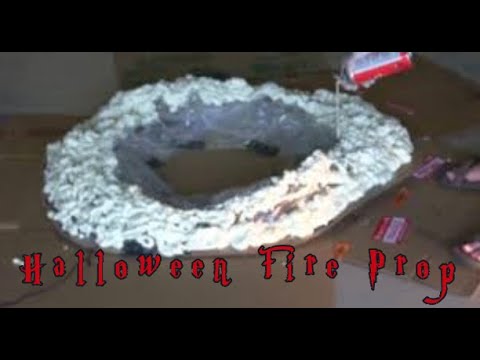 Halloween Fire Prop - YouTube