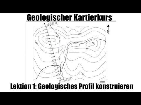 Kartierkurs Lektion 1 - Konstruktion eines geologischen Profils 🗺️