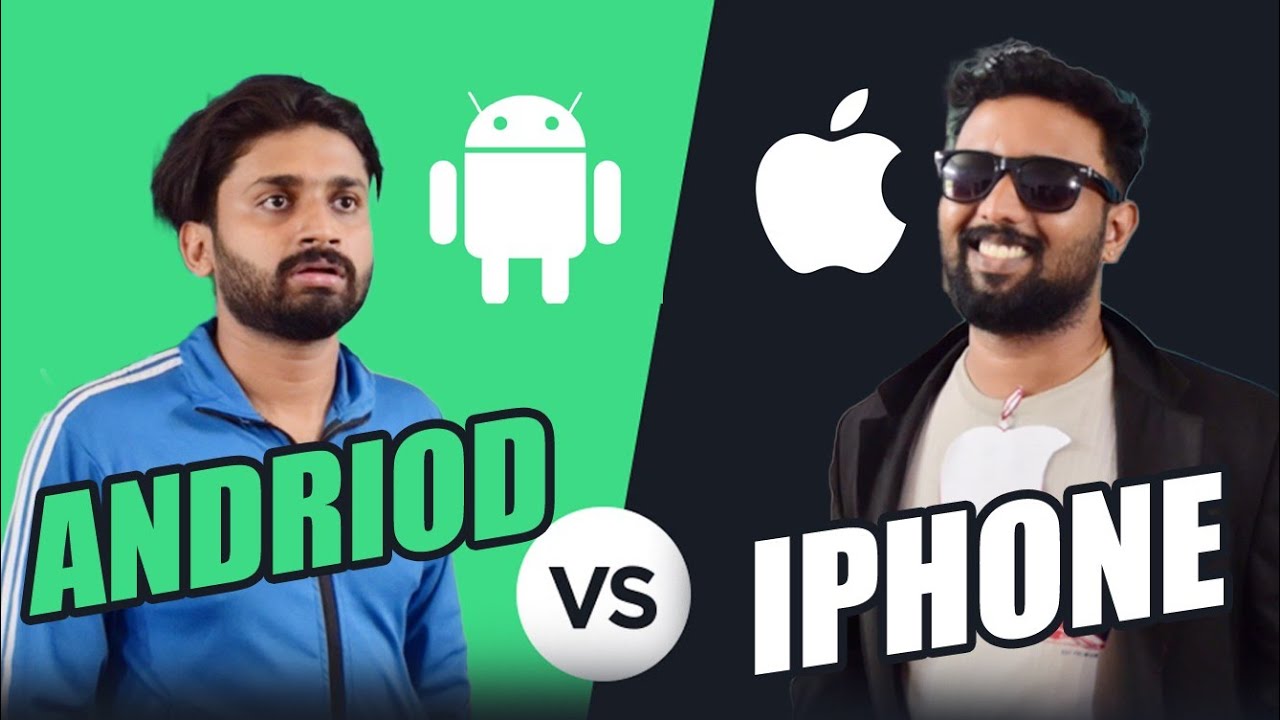 IPHONE VS ANDROID - YouTube