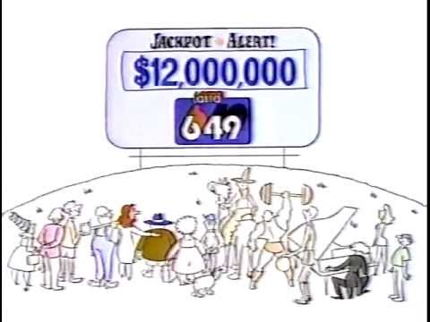 Lotto 649 Commercial 1990 - YouTube