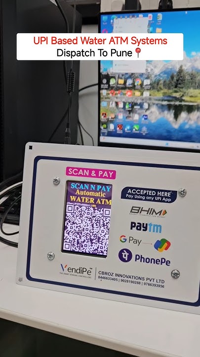 UPI based Water ATM Systems dispatch to Pune#wateratm#upiwateratm - YouTube