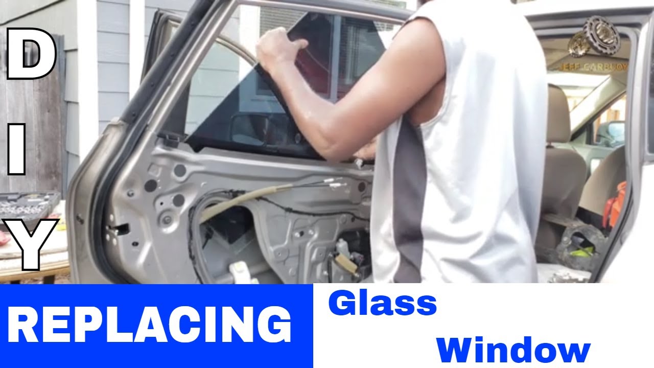 Broken Glass Window Replacement - Nissan Rogue - YouTube
