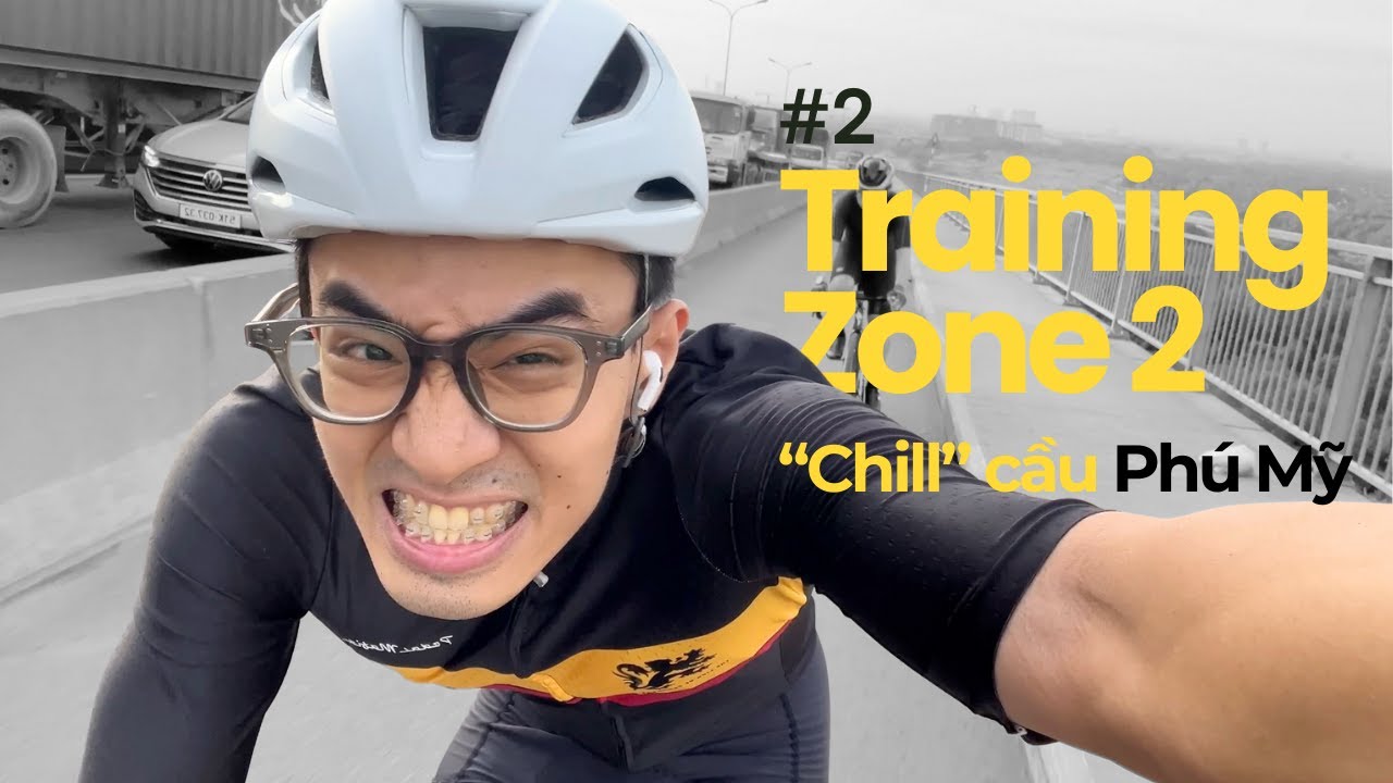 CYCLING VLOG #2 | 77km Zone 2 Training - "Chill" cầu Phú Mỹ cùng anh em ...