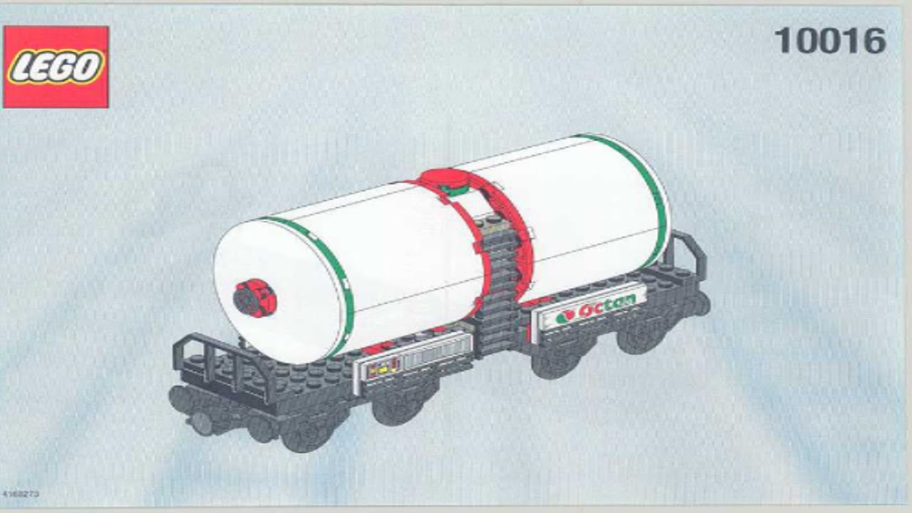 LEGO TANK WAGON 10016 (INSTRUCTION BOOKLET) - YouTube