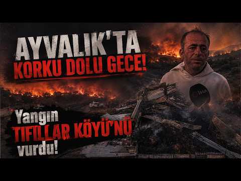 Tıfıllar Köyü'nde Hayvanlarını Kurtardı, 1300 Balyasını ve Ahırını Kaybetti