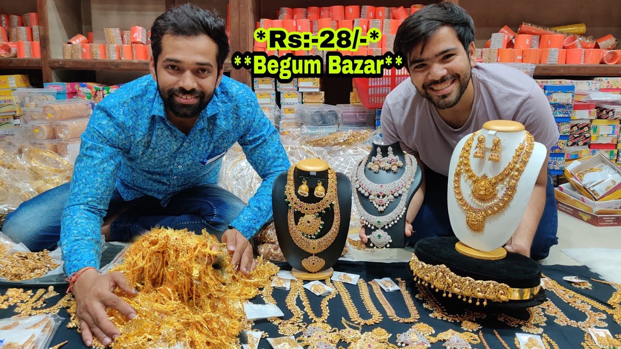 Best Jewellery Collections in Begum Bazar | CZ, Matt, Temple Jewellery ...