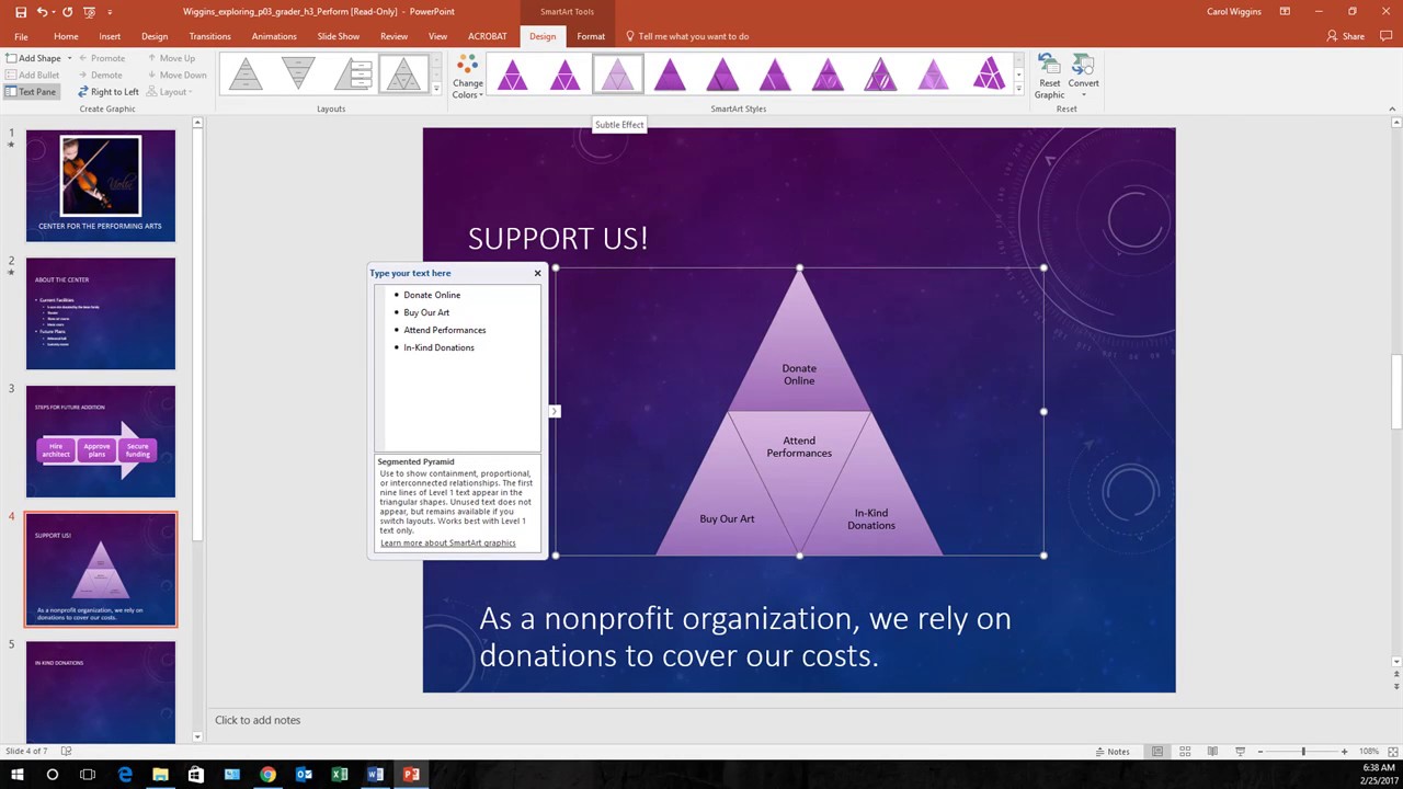 PowerPoint Chapter 3 Guided Project - YouTube