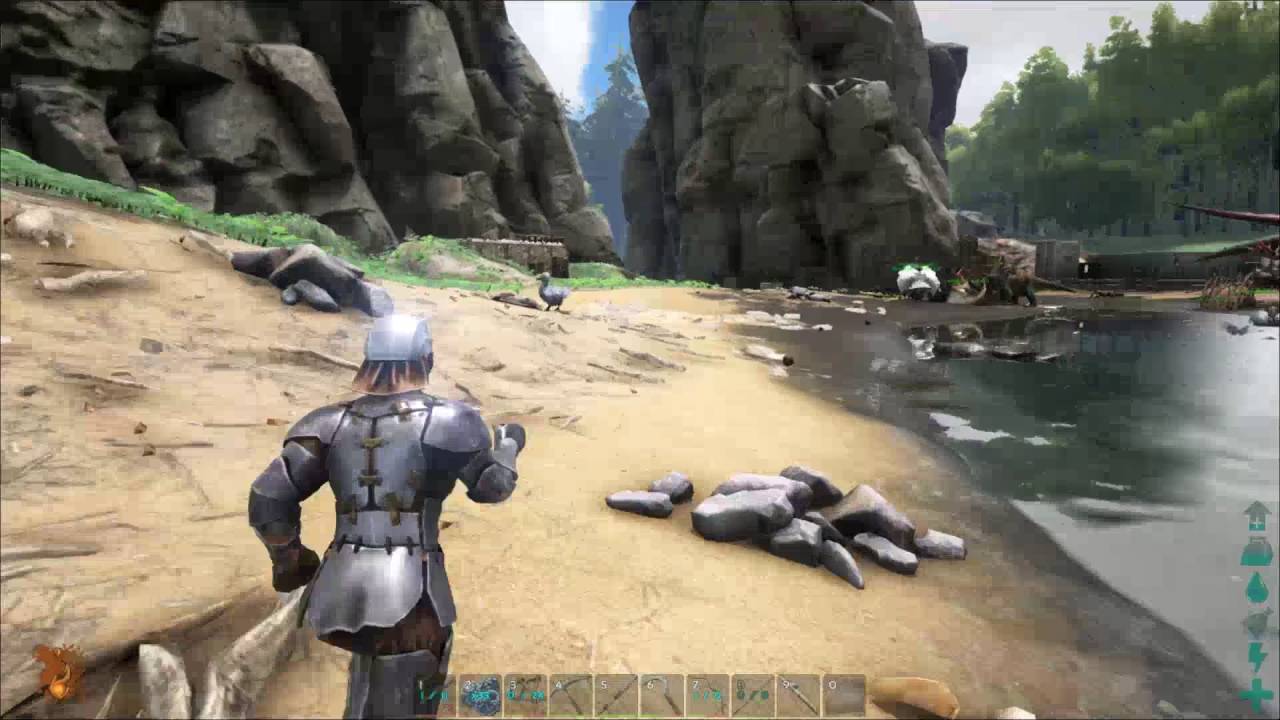 How To Craft Stone Staircase In ARK Survival Evolved - YouTube