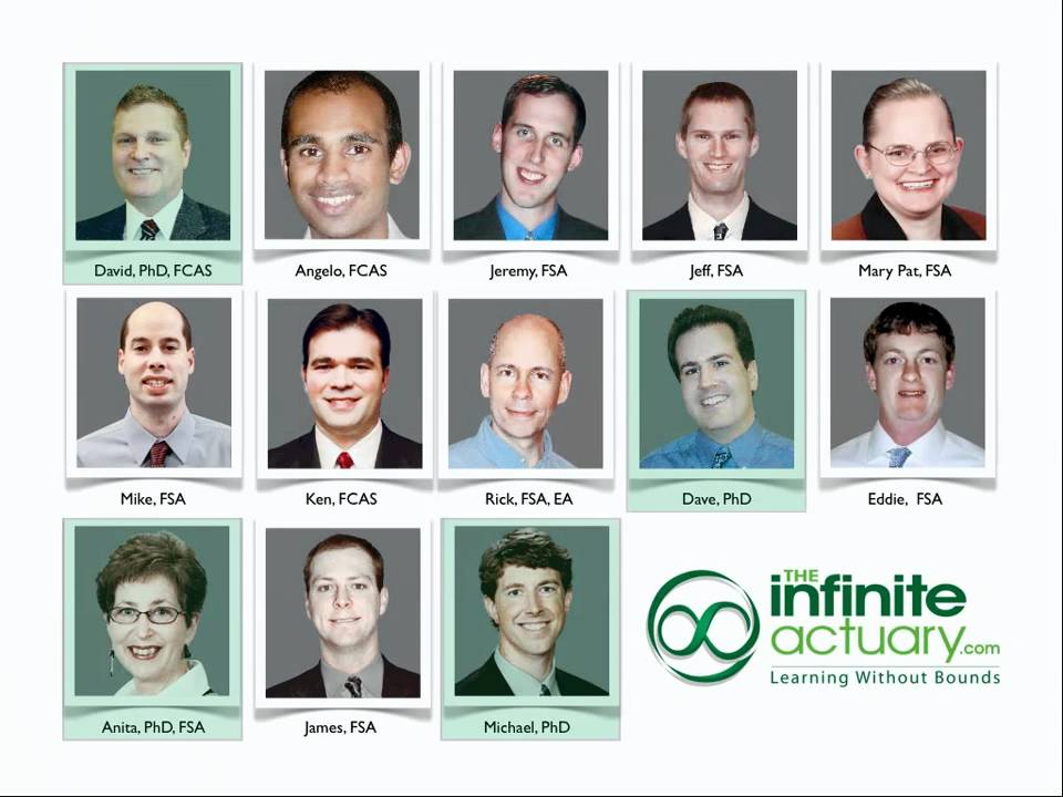 Welcome to The Infinite Actuary www.theinfiniteactuary.com - YouTube
