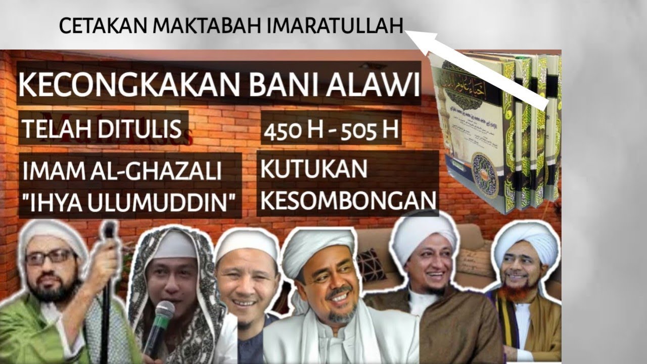 Kesombongan Bani Alawi telah ditulis Imam Al-Ghazali || mahakses - YouTube