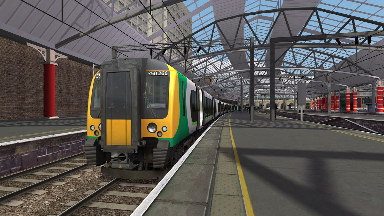 Train Simulator TS2021 AP350 1L69 0833 Liv Lime St to BNS ATS WCML ...