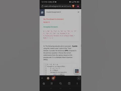 iitm CT Week 8 Graded Assignment solutions - YouTube