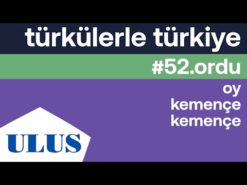 Mustafa Demirkaya - Oy Kemençe Kemençe | Ordu Türküleri