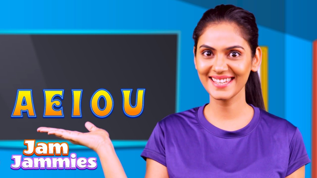 AEIOU Song | Nursery Rhymes & Kids Songs | JamJammies - YouTube