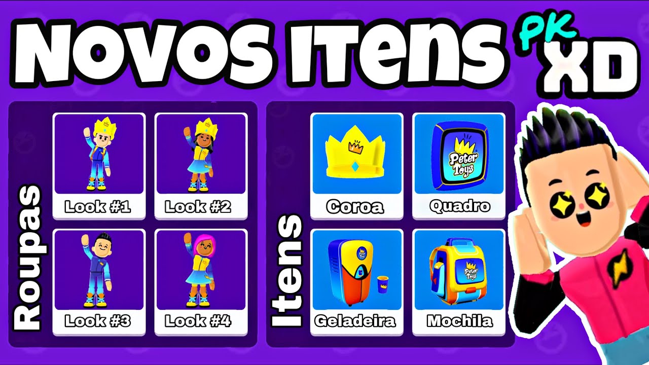 PK XD NOVOS ÍTENS EXCLUSIVOS PETER TOYS - YouTube