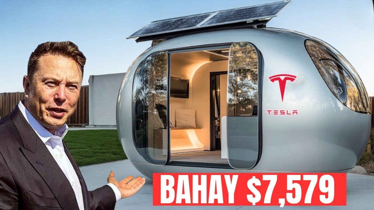 $7,579 Tesla Tiny House SHOCKING Inihayag: Ano ang Inside Elon Musk's ...