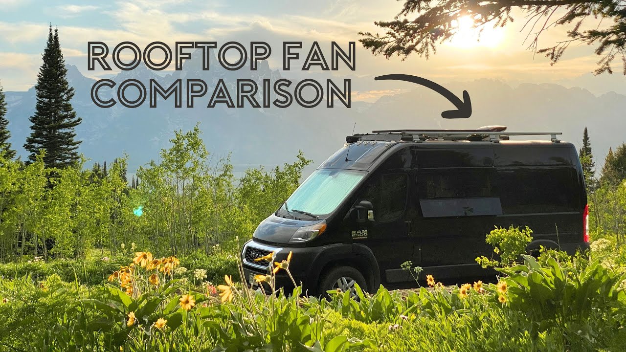 Budget vs Expensive Rooftop Fan For Your Van - Maxxair Maxxfan Deluxe ...