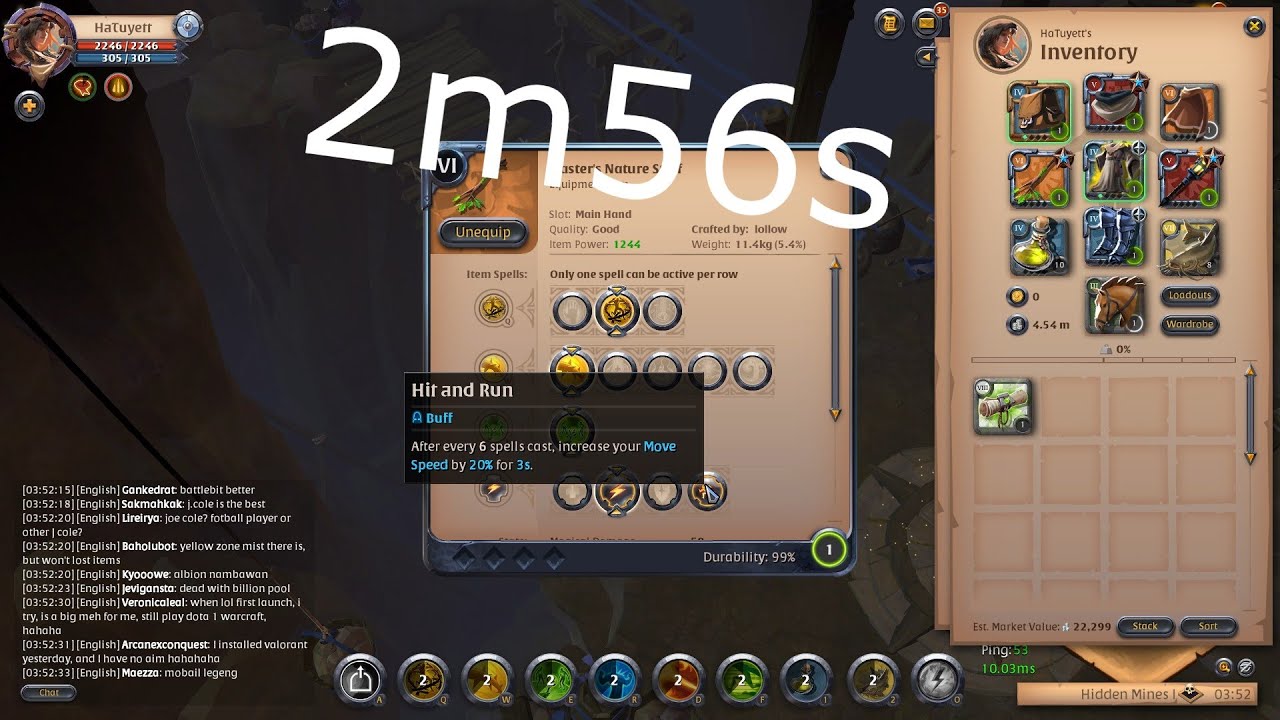 Albion Online | Dungeon T8.0 SPEEDRUN 2m56s (Rare Chest) - YouTube