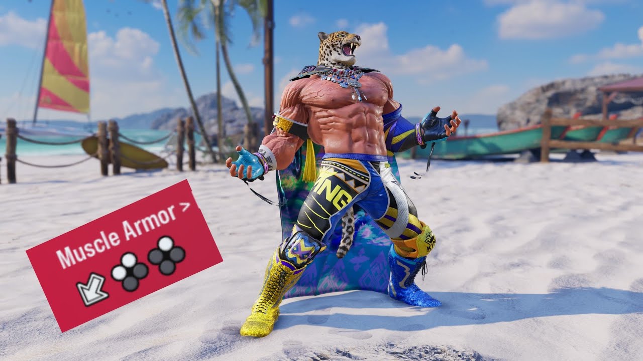 How to use King Muscle Armor Guide/Tutorial #tekken8 - YouTube