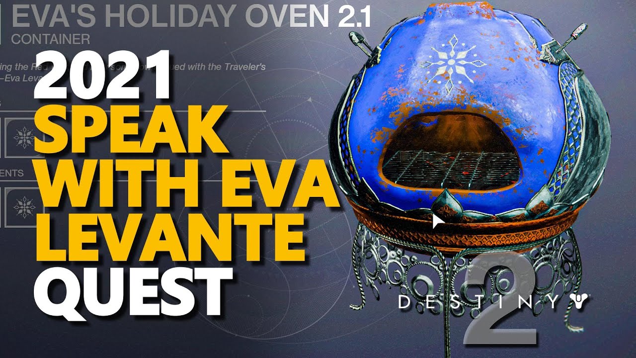 Speak with Eva Levante Destiny 2 - YouTube