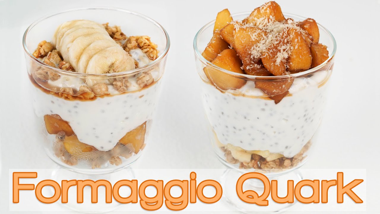 Merenda Proteica con Formaggio Quark - Ricetta Proteica - YouTube