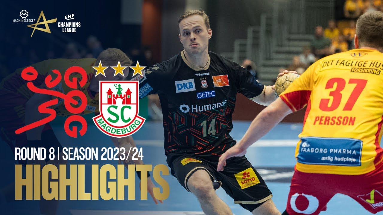 GOG vs SC Magdeburg | Round 8 | EHF Champions League Men 2023/24 - YouTube